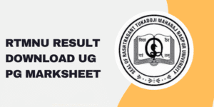 RTMNU Result 2026 Download @ nagpuruniversity.ac.in